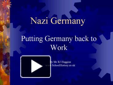 PPT – Nazi Germany PowerPoint presentation | free to view - id: 7729ae ...
