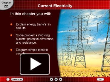 Current Electricity presentation | free to view