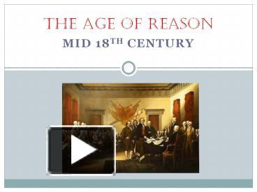 Mid 18th century presentation | free to view