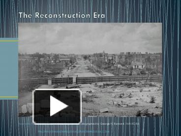 The Reconstruction Era presentation | free to download