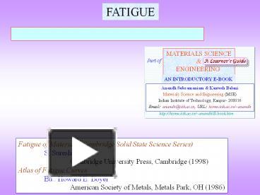 FATIGUE presentation | free to download