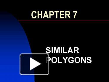 PPT – SIMILAR POLYGONS PowerPoint presentation | free to view - id ...