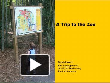 A Trip to the Zoo presentation | free to view