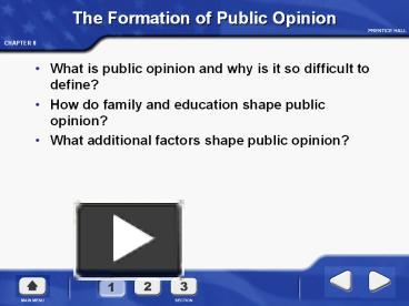 PPT – The Formation of Public Opinion PowerPoint presentation | free to ...