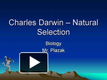 Charles Darwin Natural Selection presentation | free to view