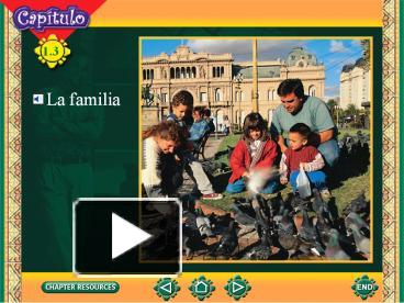 PPT – La familia PowerPoint presentation | free to view - id: 78f001-M2QxO