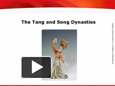 The Tang and Song Dynasties presentation | free to view