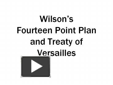 Wilson presentation | free to view