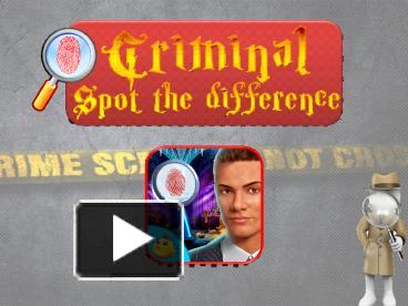 PPT – Criminal Spot The Difference PowerPoint presentation | free to ...