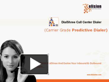 PPT – Elision techno Lab (Dialshree) PowerPoint presentation | free to view - id: 79f4e5-MDhkN