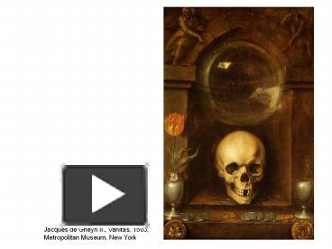 Vanitas presentation | free to view