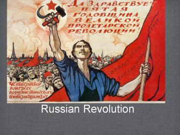 PPT – Russian Revolution PowerPoint presentation | free to download ...