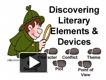 Literary Elements presentation | free to view