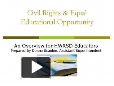 Civil Rights presentation | free to view