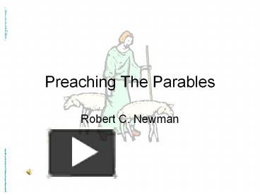 Preaching The Parables presentation | free to view