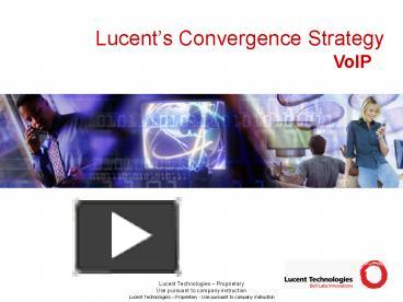 Lucent Technologies presentation | free to view