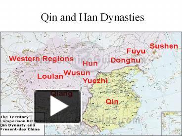 Qin and Han Dynasties presentation | free to download