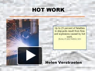 HOT WORK presentation | free to download