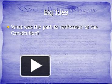 PPT – Big Idea PowerPoint presentation | free to download - id: 7d8ac1 ...