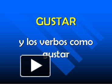 PPT – GUSTAR PowerPoint presentation | free to view - id: 7e5140-M2FiY