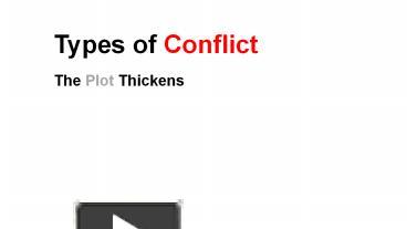 Types of Conflict presentation | free to download