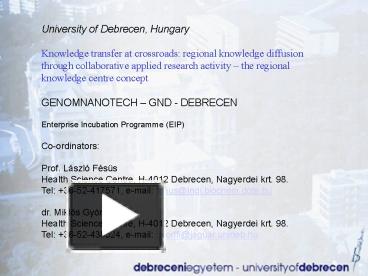 PPT – PowerPoint bemutat PowerPoint presentation | free to view - id: 7f2e6-ZDc1Z