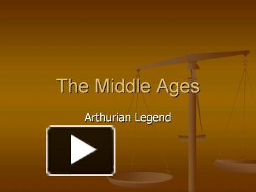 PPT – The Middle Ages PowerPoint presentation | free to view - id ...