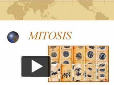 MITOSIS presentation | free to view