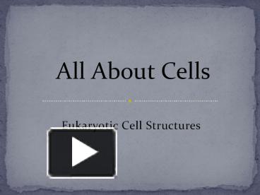 PPT – Eukaryotic Cell Structures PowerPoint presentation | free to ...