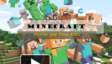 Minecraft presentation | free to download