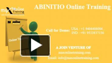 PPT – ABINITIO Online TRAINING from maxonlinetraining PowerPoint presentation | free to download ...