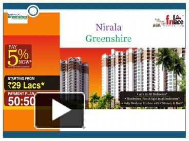 PPT – Nirala Greenshire 2bhk 3bhk Apartments Greater Noida PowerPoint presentation | free to ...