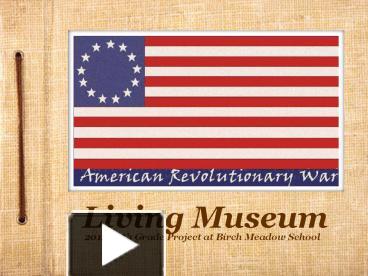 Living Museum presentation | free to download