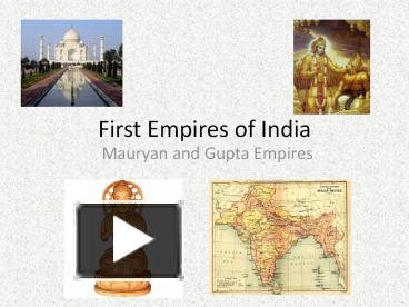 First Empires of India presentation | free to download