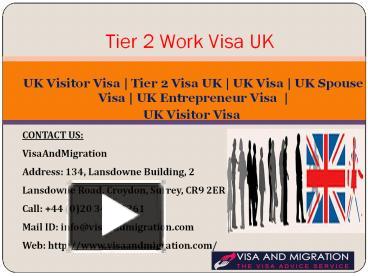 PPT – Tier 2 Visa UK and EEA Permanent Residence PowerPoint presentation | free to view - id ...