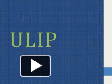 PPT – ULIPS and Section 80C PowerPoint presentation | free to download - id: 818c67-MGYzO