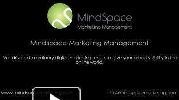 PPT – Digital Marketing SEO in Dubai by Mindspace Marketing PowerPoint presentation | free to ...