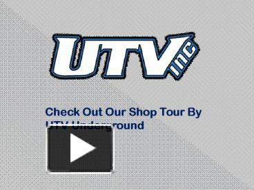 UTV presentation | free to download