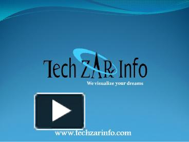 TechZarInfo presentation | free to download
