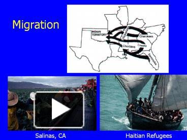 PPT – Migration PowerPoint presentation | free to download - id: 82cb27 ...