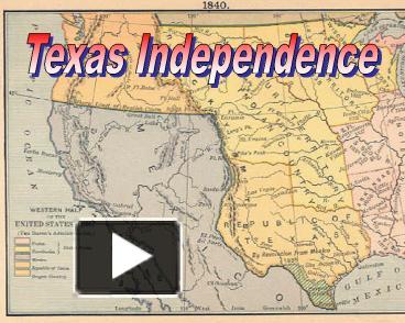 Texas Independence presentation | free to download