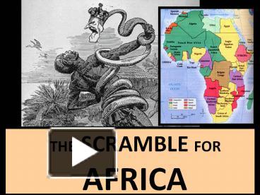 THE%20SCRAMBLE%20FOR%20%20AFRICA presentation | free to download