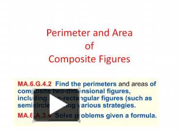 Perimeter and Area of Composite Figures presentation | free to view