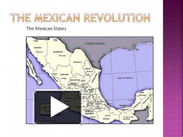 PPT – The Mexican Revolution PowerPoint presentation | free to download ...