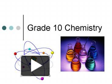 Grade 10 Chemistry presentation | free to download