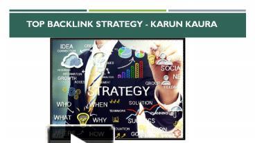 10 Digital Marketing Strategies - Karun Kaura presentation | free to download