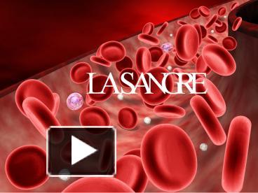 LA SANGRE presentation | free to download
