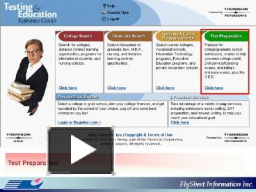 Test Preparation presentation | free to view
