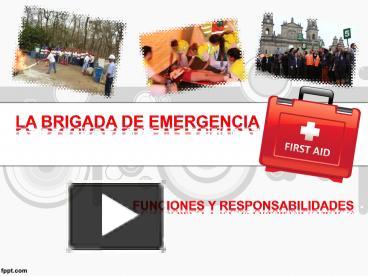 Brigadas de Emergencias presentation | free to download