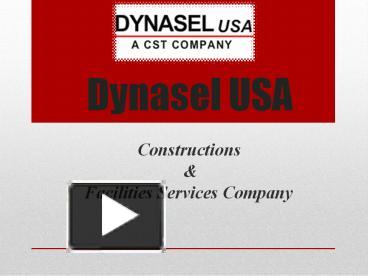 PPT – DynaselUSA PowerPoint presentation | free to download - id: 83a83c-YWU0Z